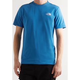 The North Face Mens SS einfache Kuppel T Shirt Bomber blau