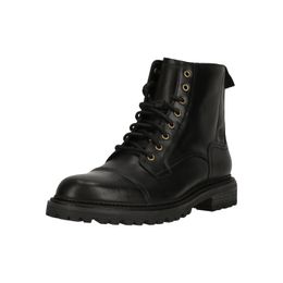 Clarks Damen Stiefelette "Clarkridge Hi Black Leather", Gr. 41,5, schwarz, Leder, Schuhe, mit akzentuierenden Details