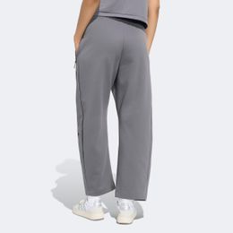 Damen Sporthose "ADIDAS Z.N.E. OFFENER SAUM"grau five, normal, gr., Gr. XS, adidas Sportswear, Obermaterial: 57% Polyester, 43% Baumwolle, Hosen