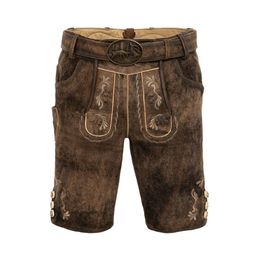 Spieth & Wensky Spieth & Wensky Lederhose FREDO in dunkelbraun | Gr.: 60