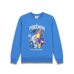 Pok&eacute;mon Pok&eacute;mon Pokemon Pullover Sweatshirt in blau | Gr.: 128
