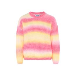 Sidona Damen Sweater in ROSA GELB MEHRFARBIG | Gr.: XS/S