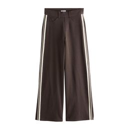 next Jeans Damen Gr&ouml;&szlig;e 26/27 dunkelbraun / wei&szlig;