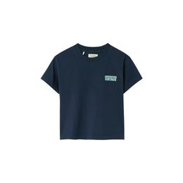 American Vintage T-Shirt 'GIXY' Jungen Gr&ouml;&szlig;e 134 navy / hellblau