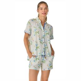 Damen Sommerpyjama Kurzarmshirt JJB17