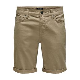 Only & Sons Only & Sons Shorts 'Ply' Herren Gr&ouml;&szlig;e 38 dunkelbeige