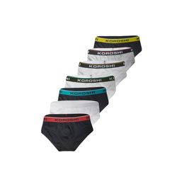 KOROSHI Set von slip-slips in bunt | Gr.: 3XL