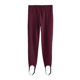 next Leggings female size XL Burgundy