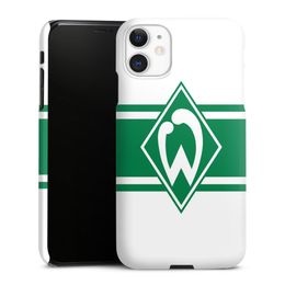 DeinDesign iPhone 11 Handy Premium Case Smartphone Handyh&uuml;lle Schutzh&uuml;lle matt Sv Werder Bremen Official Licensed Product Logo Premium Case