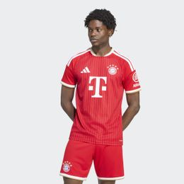 Herren Fu&szlig;balltrikot "FC BAYERN M&Uuml;NCHEN 26/27 HEIMTRIKOT", rot, Gr. M, adidas Performance, Obermaterial: 100% Polyester, Trikots, schmale Passform,