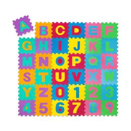 TecTake&reg; Puzzlematte, 86-teilig, aus EVA-Schaumstoff, Gesamtfl&auml;che: 3,6 m&sup2;, jedes Teil 31,5 x 31,5 x 1 cm