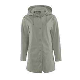 STOOKER WOMEN Damen Outdoorjacke "JOYCE Outdoorjacke mit Kapuze", grau, Gr. S, Stoff, 100% Polyester, Jacken, Outdoorjacke Langarm Kapuze Wind Regen