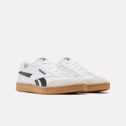 Reebok CLASSIC Herren Sneaker "REEBOK FORTE LOUNGER", Gr. 41, wei&szlig;, Leder, Synthetik, Schuhe