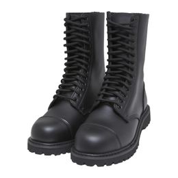 Brandit Herren Stiefel "Brandit Accessoires 14 Eyes Phantom Boots", Gr. 44schwarz, Sonstiges Material, unifarben, Schuhe