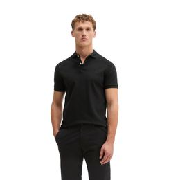 Marc O'Polo MARC O'POLO Herren Poloshirt, schwarz, Gr. L, unifarben, Obermaterial: 95% Baumwolle, 5% Elasthan, Shirts, im klassischen Look