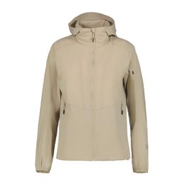 Icepeak Damen Outdoorjacke "Icepeak Jacke Brinson", beige, Gr. 44, Stoff, 84% Polyamid, 16% Elasthan, Jacken