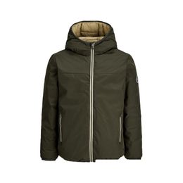 Jack & Jones JACK & JONES Junior Jacke 'Brooklyn Reversible' in gr&uuml;n | Gr.: 140