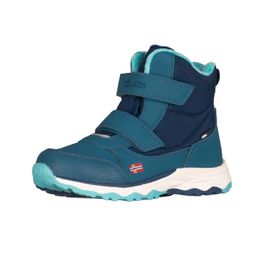 Trollkids M&auml;dchen Winterstiefel "KIDS HAFJELL WINTER BOOTS", Gr. 35, blau, Synthetik, Schuhe, Snowboots, Winterstiefel, Winterschuhe, f&uuml;r Kinder,