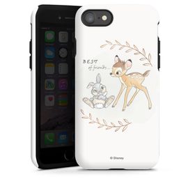 DeinDesign iPhone SE (2022) Handy Panzer Handyh&uuml;lle robuste Outdoor H&uuml;lle Schutzh&uuml;lle gl&auml;nzend Bambi Disney Official Licensed Product Tough Case