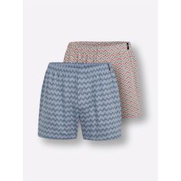 w&auml;schepur W&Auml;SCHEPUR Herren Boxershorts, Gr. 9, bunt, 100% Baumwolle, Unterhosen