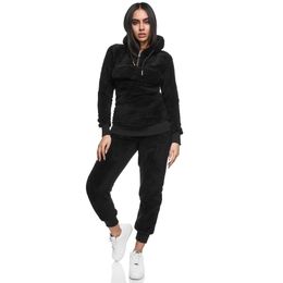 REPUBLIX Sportanzug NAYELI in Schwarz | Gr.: S