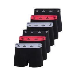 adidas originals Trunk ' Comfort Flex Cotton ' Herren Gr&ouml;&szlig;e XL grau / rot / schwarz