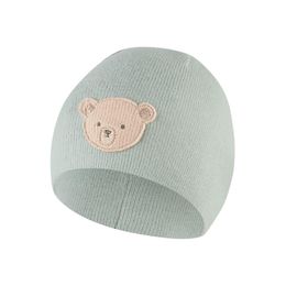 Sterntaler Beanie B&auml;rchen in puder green | Gr.: 41 cm