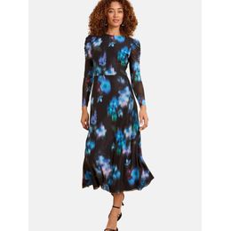 Love & Roses Kleid Damen Gr&ouml;&szlig;e 42 blau / kobaltblau / lila / schwarz Sommerkleid