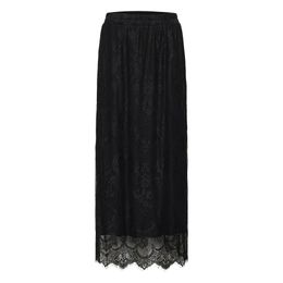 Cream Skirt female size 40 Black