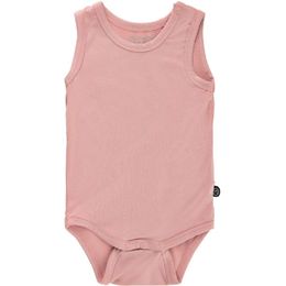 Minymo Kinder Kurzarmbody "Body w/o sleeves" in Rosa | Gr.: 80