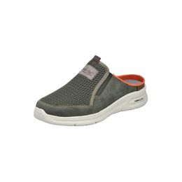 Rieker Clogs male size 42 Taupe / Khaki / Orange