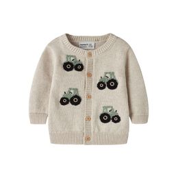 name it Strickjacke in Peyote Melange | Gr.: 68