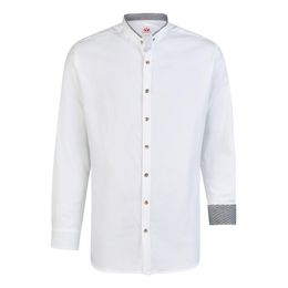 Spieth & Wensky SPIETH & WENSKY Traditional Button Up Shirt 'Konzell' male size 43/44 White