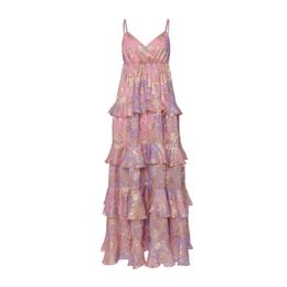 Anse Victorin Kleid 'Carla' Damen Gr&ouml;&szlig;e 36 lila Sommerkleid
