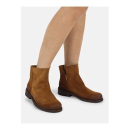 Felmini Wide Fit Stiefelette GREDO in Cognac | Gr.: 38