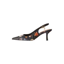 B By Ted Baker Slingpumps Damen Gr&ouml;&szlig;e 39.5/40 gr&uuml;nmeliert / orange / pastellpink / schwarz