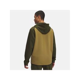 Under Armour Athletic Sweatshirt 'Unstoppable Flc ' male size XL Beige / Olive