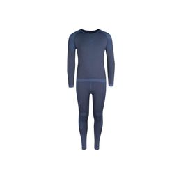 Trollkids Unterw&auml;sche-Set Hemsedal in navy | Gr.: 92