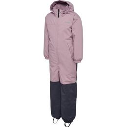 Hummel Outdoor Overall "Hmljr Block Snowsuit WP" in Lila | Gr.: 122
