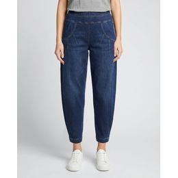 Stehmann Damen 7/8-Jeans "Rachell3-700W", blau, Gr. 38, unifarben, Denim/Jeans, Obermaterial: 89% Baumwolle, 10% Elastomultiester, 1% Elasthan,