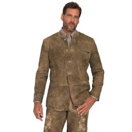 JP1880 Lederjacke in moos | Gr.: 52