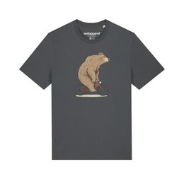 Watapparel T-Shirt ' Fahrradb&auml;r ' Herren Gr&ouml;&szlig;e 5XL anthrazit / mischfarben