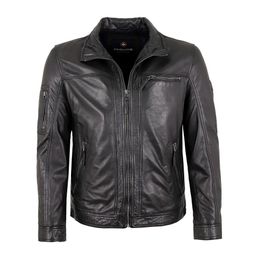 Redpoint Lederjacke Neuseel&auml;ndisches Lammnappa in Schwarz | Gr.: 68