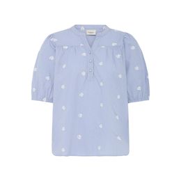 Fransa Blouse 'FRBENNI' female size XS Light blue / White
