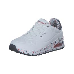 SKECHERS Sneakers 'Uno - Free Stryde' female size 41 marine blue / Dark red / White