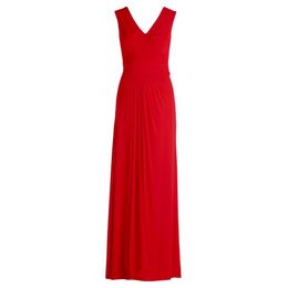Vera Mont Abendkleid mit V-Ausschnitt in Red Rose | Gr.: 40