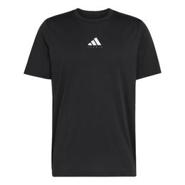 ADIDAS PERFORMANCE Performance Shirt 'TENNIS CATEGORY GRAPHIC' male size M Grass green / Black / White