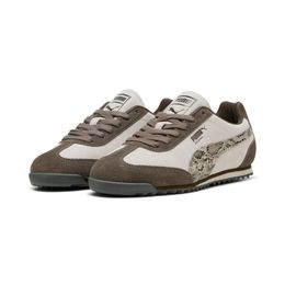Puma Damen Sneaker "ARIZONA SNAKE WNS", Gr. 38,5, braun, Leder, Schuhe