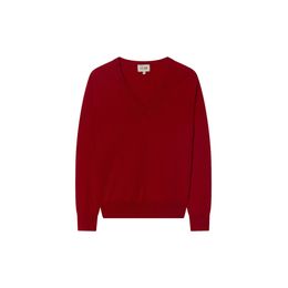 GOBI Cashmere Pullover 'Women's Timeless Cashmere V-Neck Sweater' Damen Gr&ouml;&szlig;e XS dunkelrot