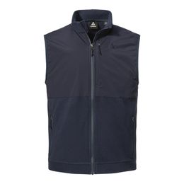 Sch&ouml;ffel SCH&Ouml;FFEL Herren Fleecewestenavy blazer, Gr. 58, Obermaterial: 100% Polyester, Westen, mit Rei&szlig;verschluss-Brusttasche, aus Polyester, auch in gro&szlig;en